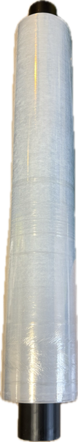 Hand Pallet Wrap: CLEAR - Cleanroom USE - Plastic Core