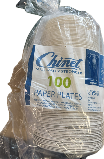 Paper Plate - 8oz CHINET ( 100 per pack )